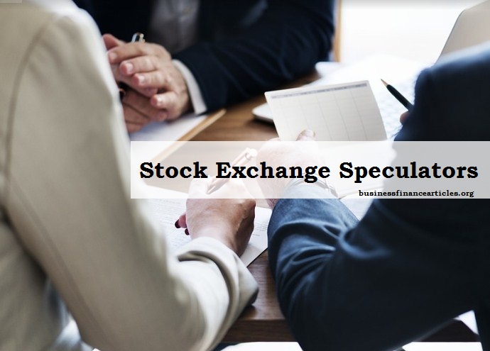 Stock Exchange Speculator - [ Types & Functions in Market ]